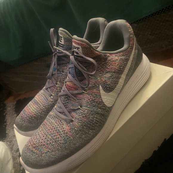 Nike | Shoes | Nike Colorful Knit Running Shoes | Poshmark